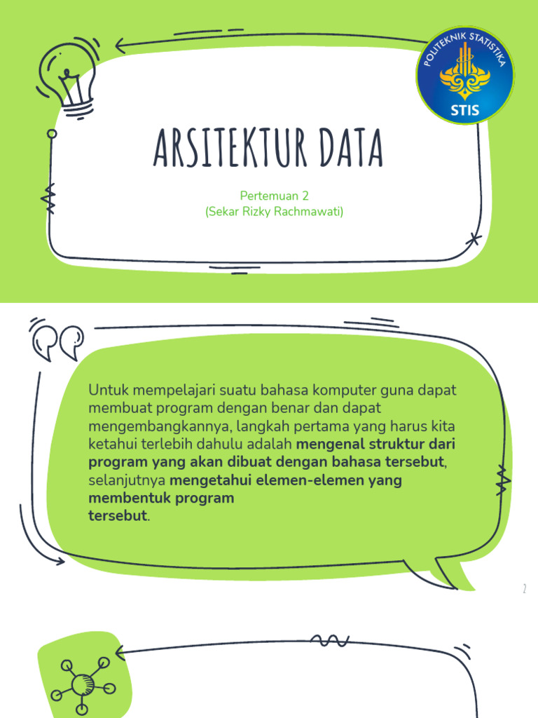 2 - Arsitektur Data | PDF