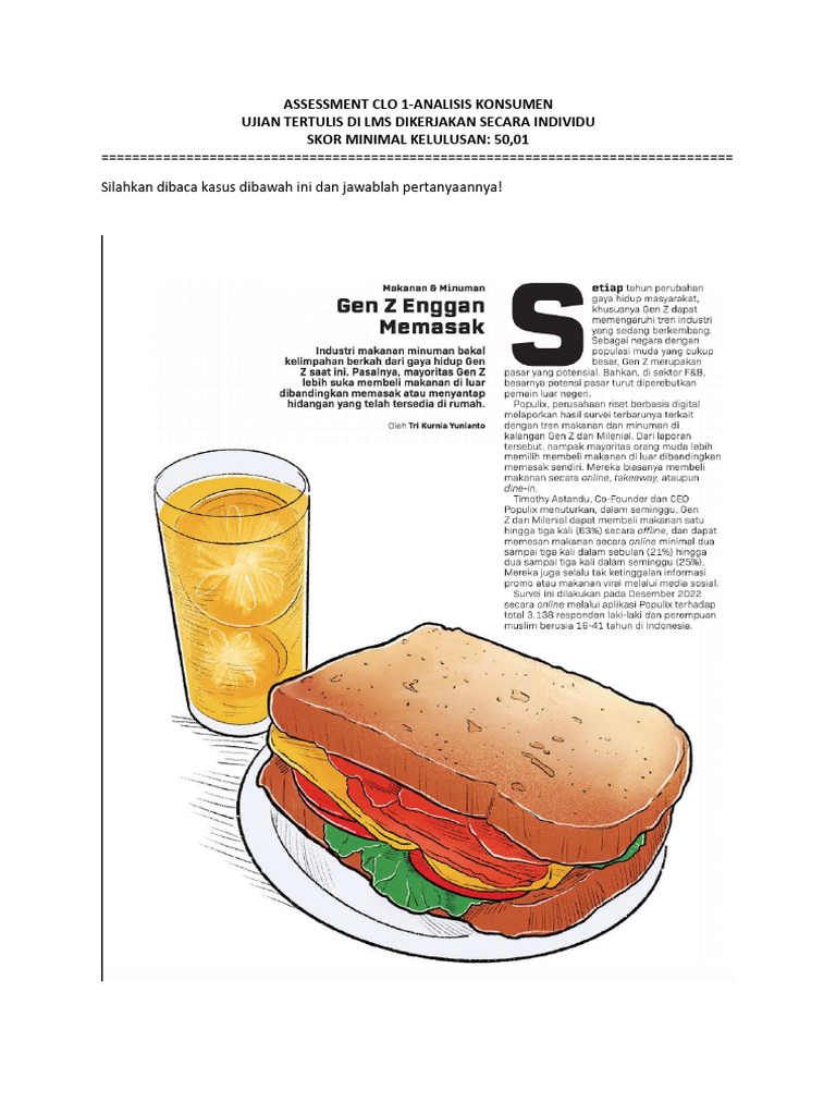 Assessment Clo 1 | PDF