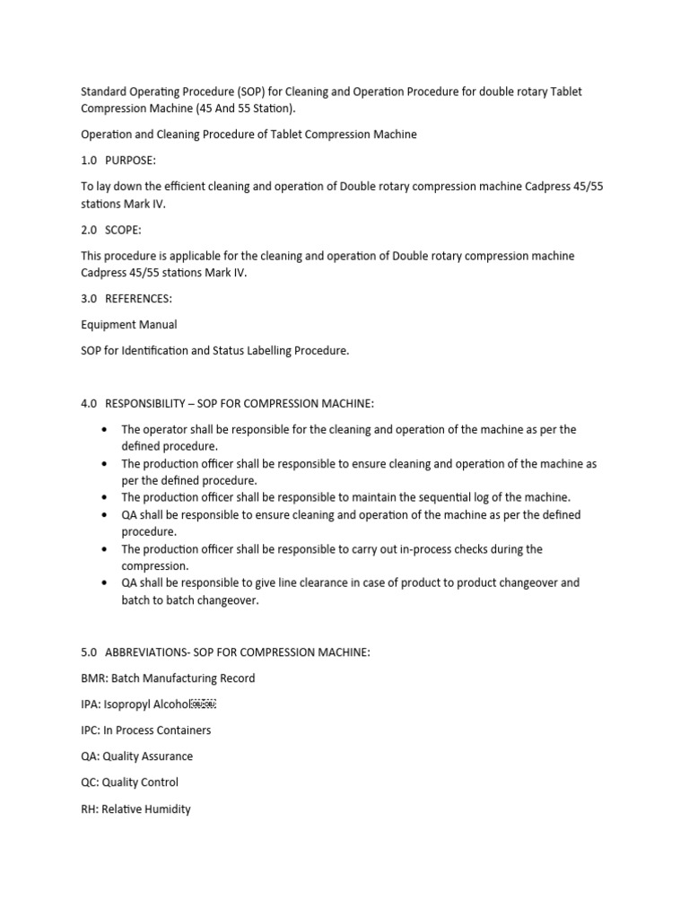 Sop Compression | PDF