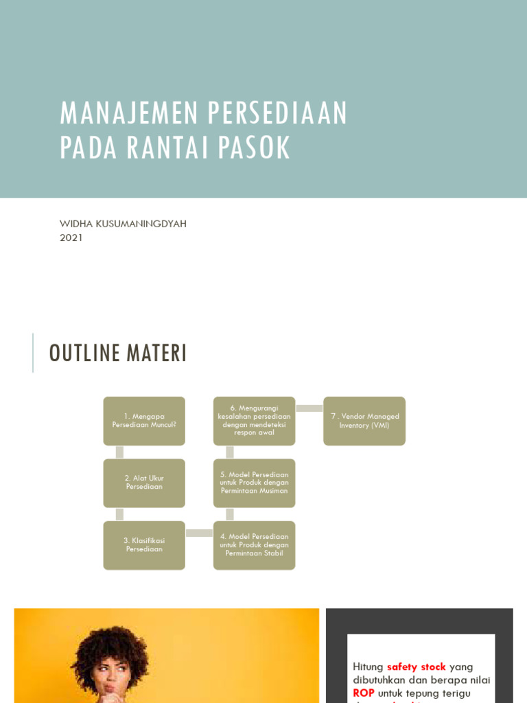 Manajemen Persediaan Just In Time | PDF | Teknologi & Rekayasa