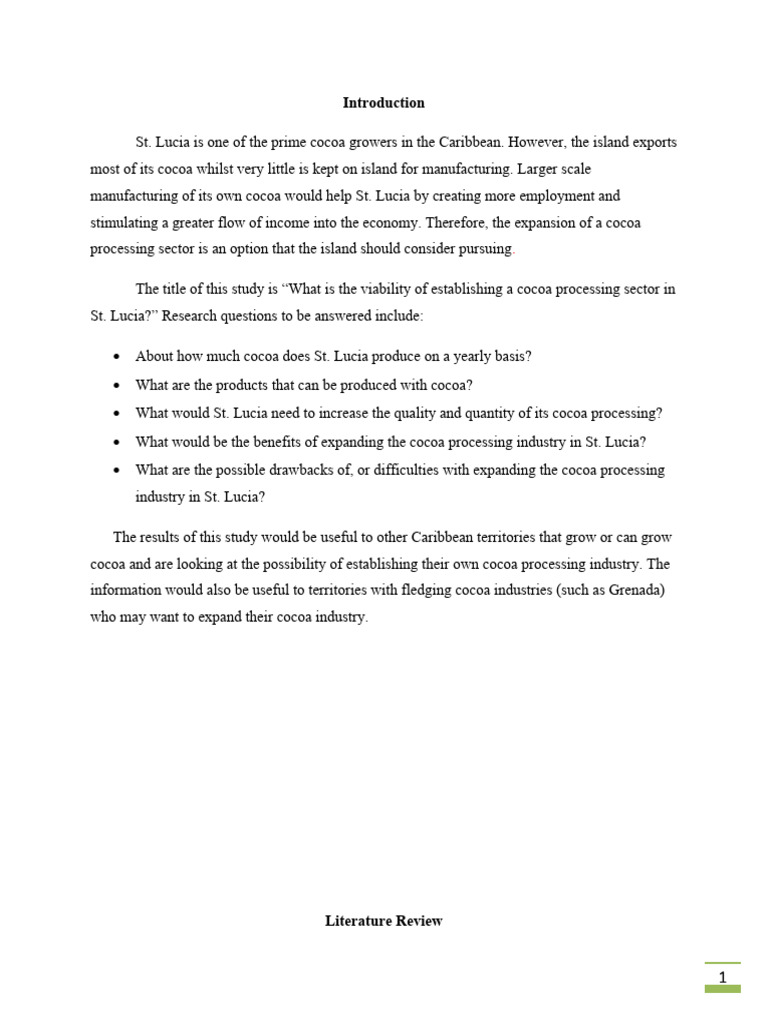 Cape Caribbean Studies Sba | PDF