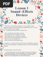 10 Sound Devices in Poetry With Examples | PDF