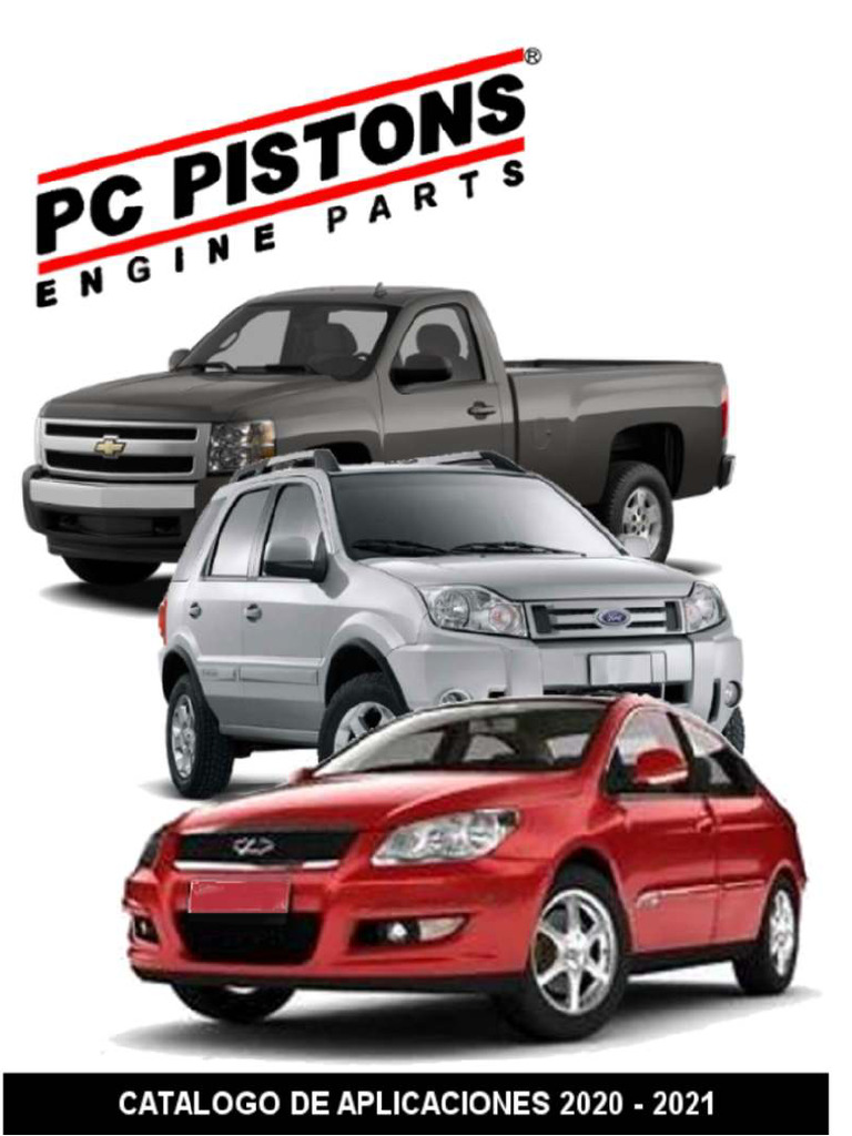 Catalogo Pc Pistons 2020 | PDF | Pistón | Máquinas rotativas