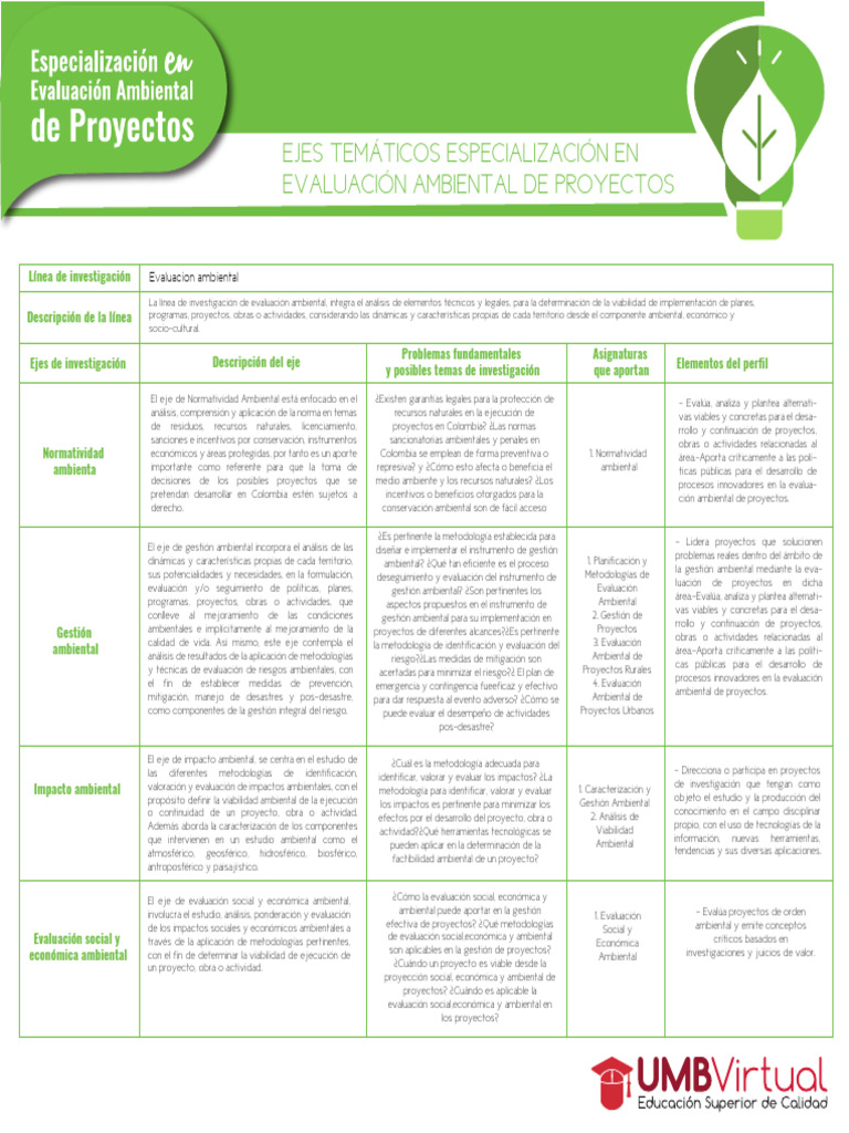 Línea y Ejes de Investigación EEAP | PDF