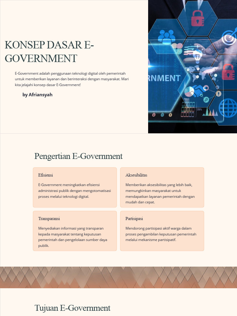 p1 Konsep Dasar e Government | PDF