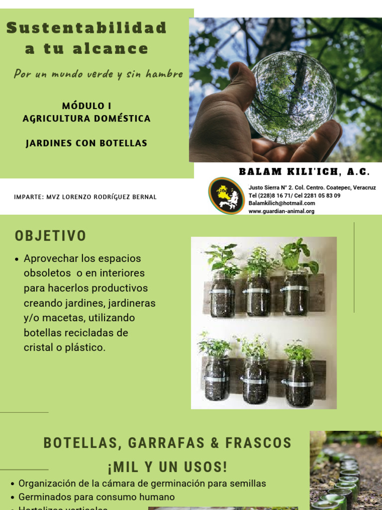 Jardines Con Botellas | PDF