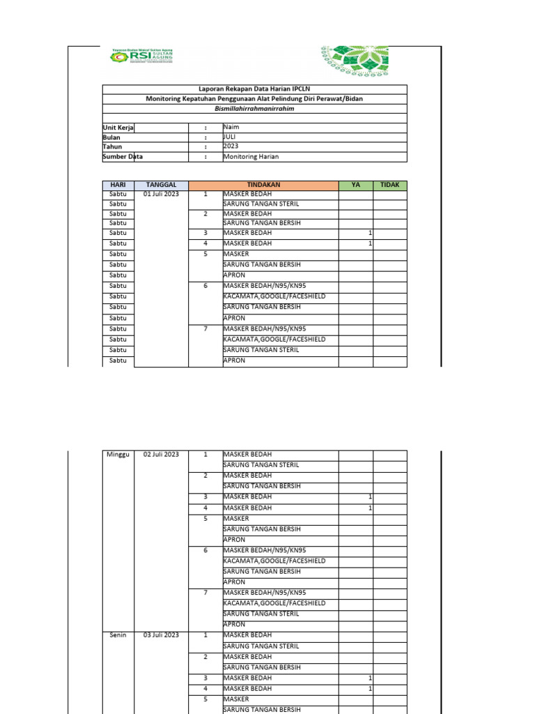 Rekap Data Apd | PDF