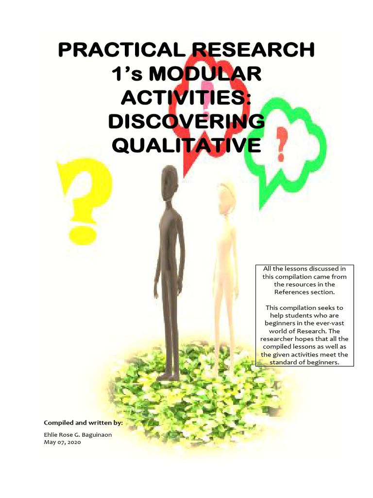 Shs PR 1 Module Csa 20202021 Ergb | PDF