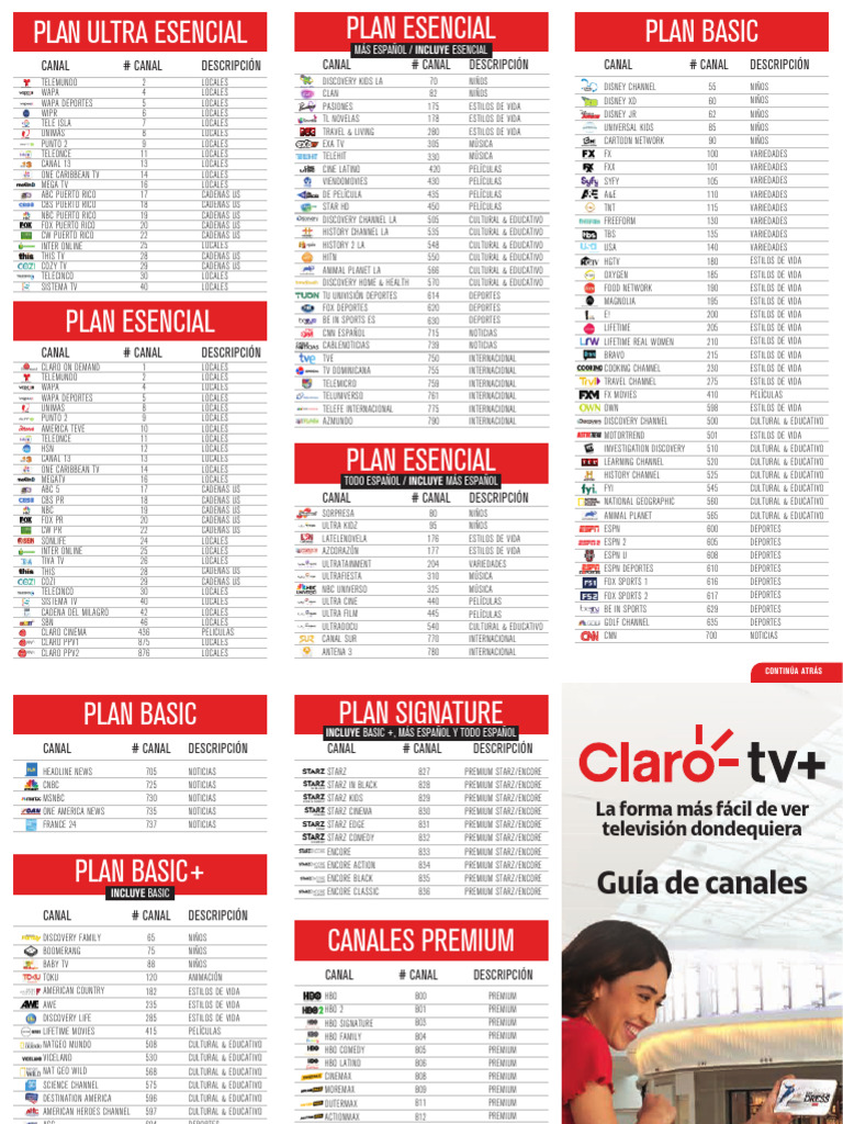 050242 2021 Clarotvplus Folleto Alineacion De Canales Pdf Medios De