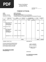 Travel Order Sample | PDF