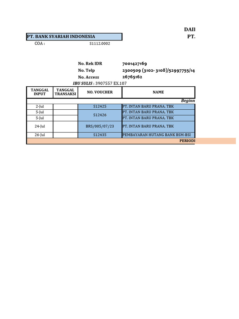 07 DBPR Juli 2023 Idr (Recovered) | PDF