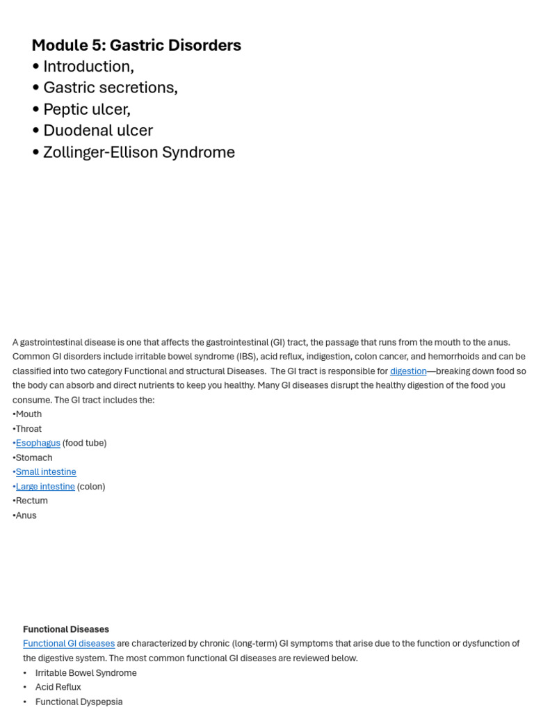 Gastric | PDF | Stomach | Gastrointestinal Tract