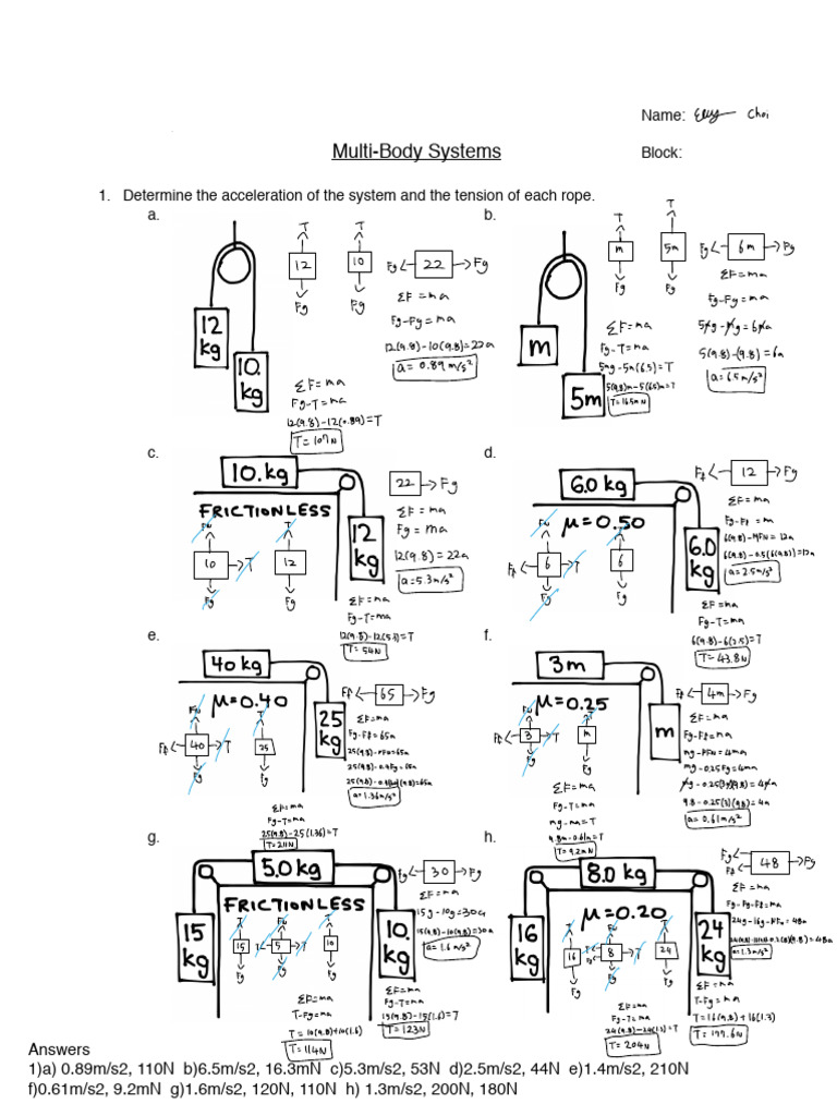 Multi-Body-Systems WS | PDF
