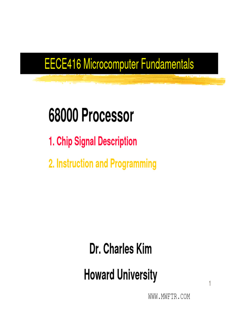 Lec05 68K 1 | PDF