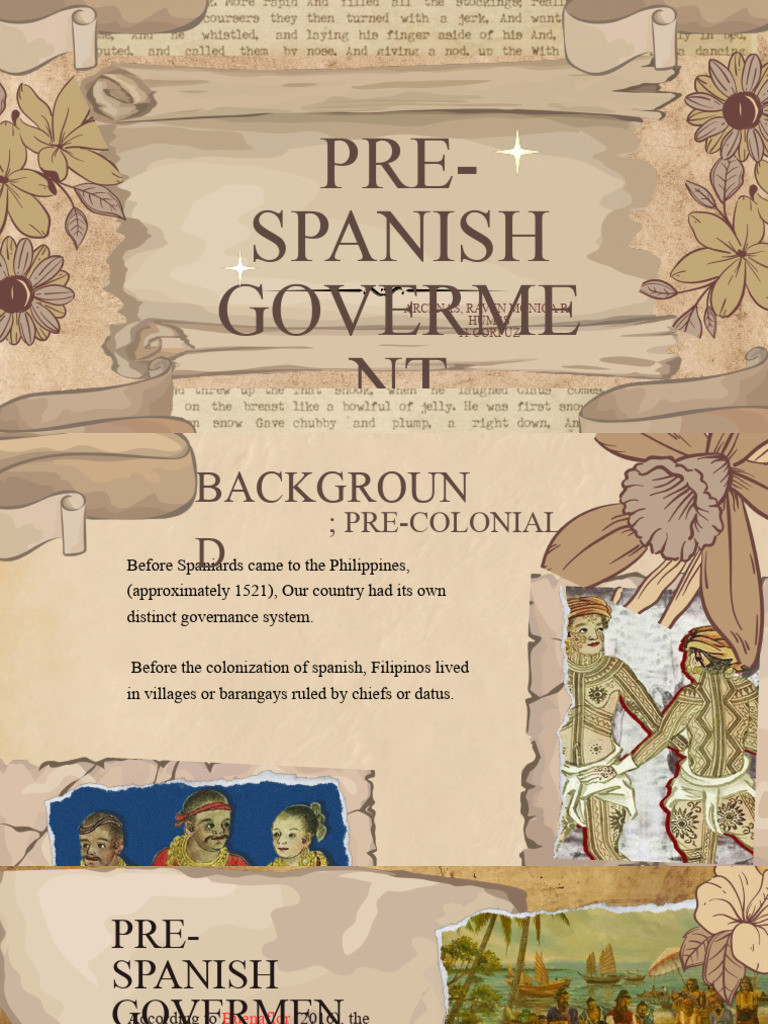 Pre Spanish Government | PDF | Philippines