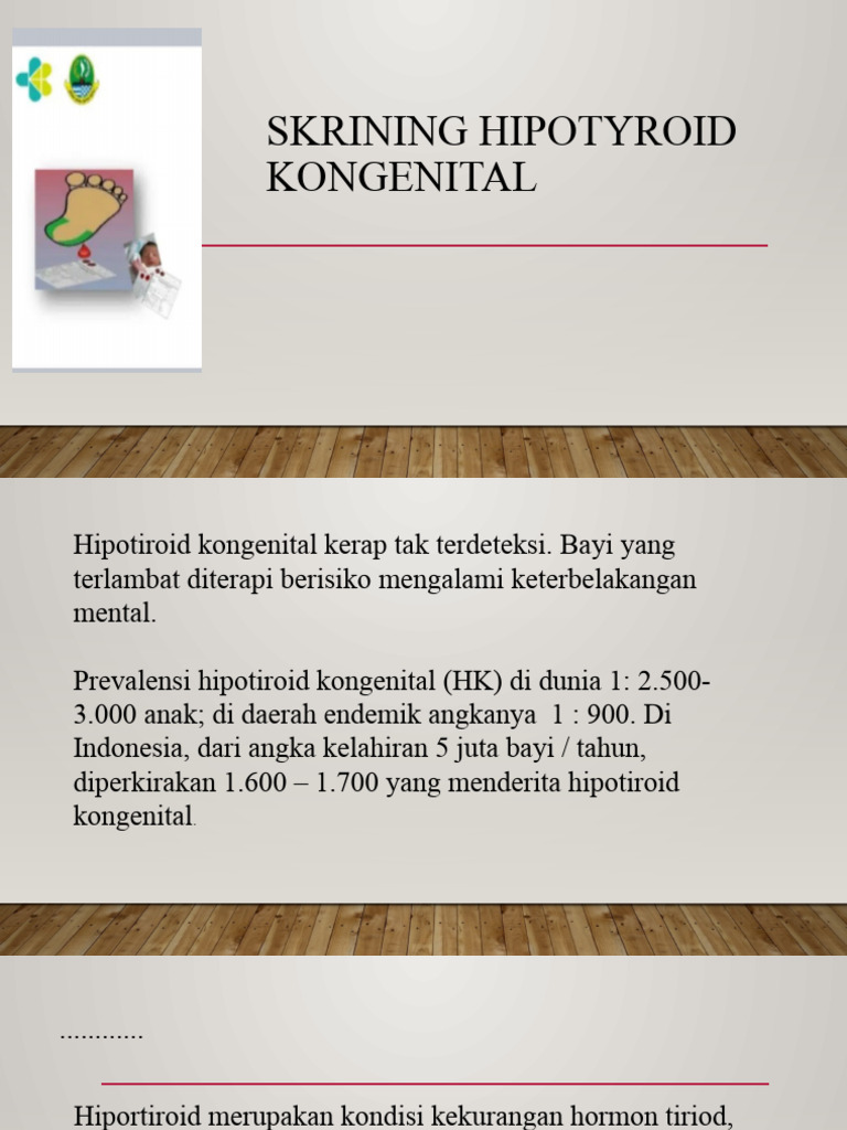 Skrining Hipotiroid Kongenital pada Bayi | PDF
