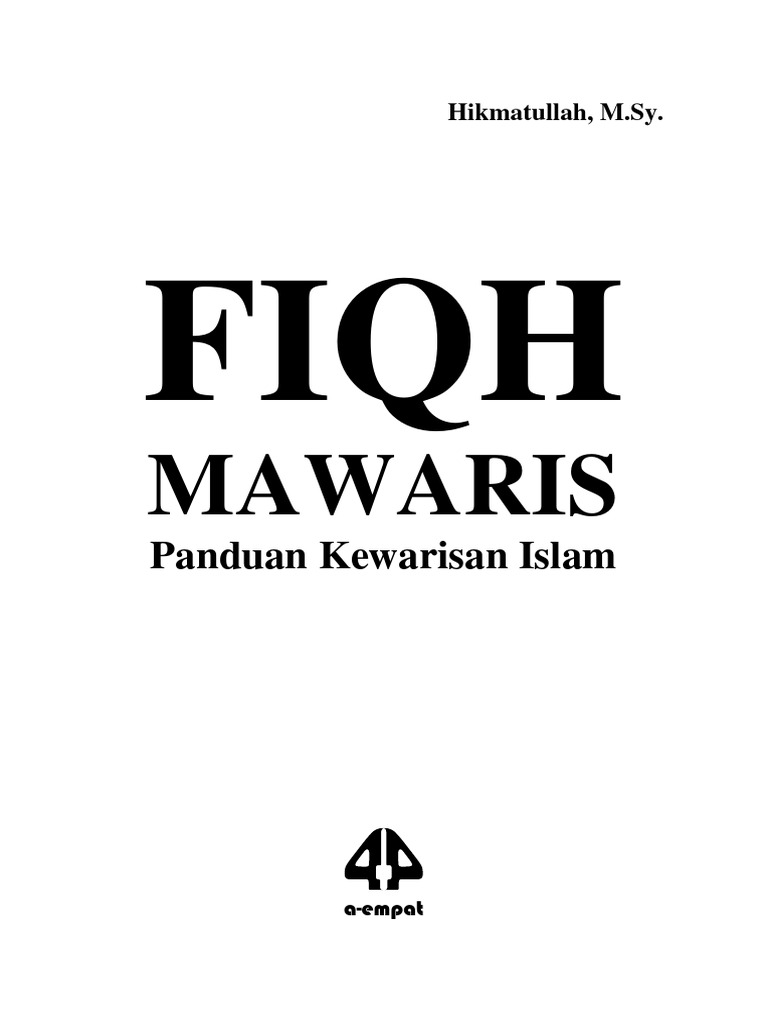 Fiqh Mawaris | PDF
