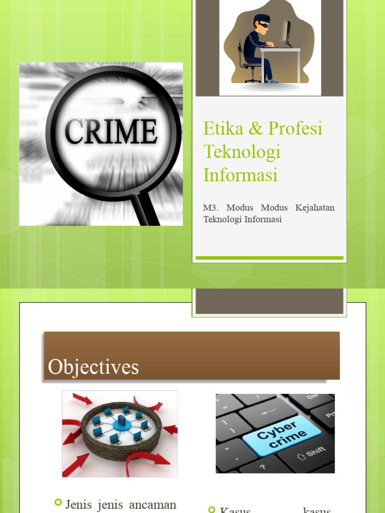 Modus Modus Kejahatan TI | PDF