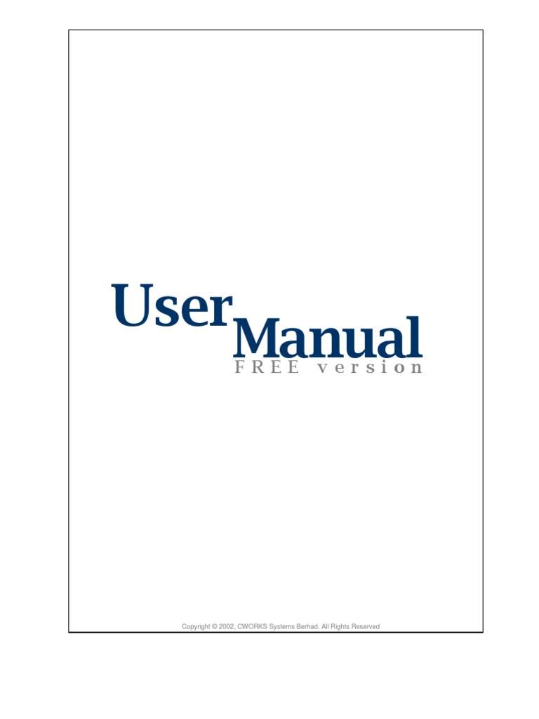Ser Manual: FREE Version | PDF | Databases | Button (Computing)