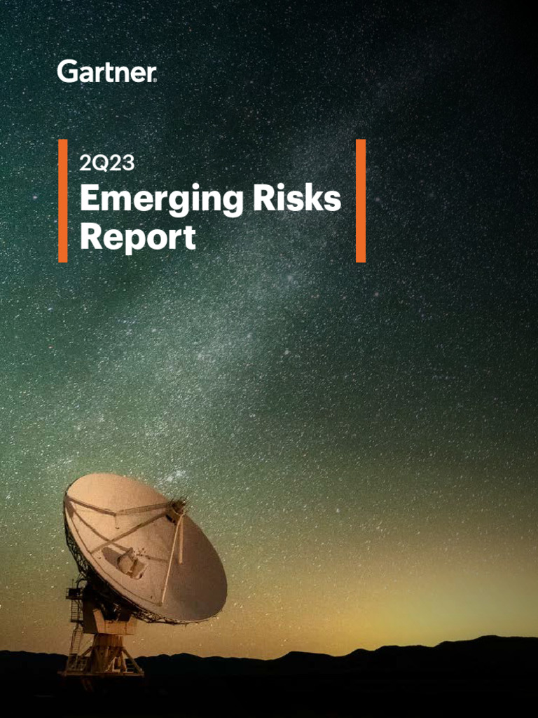 Top Emerging Risks 2q23 Whitepaper | PDF | Risk | Artificial Intelligence