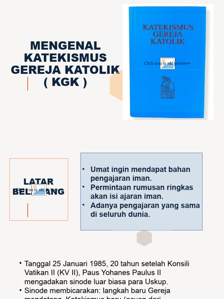 Mengenal Katekismus Gereja Katolik | PDF