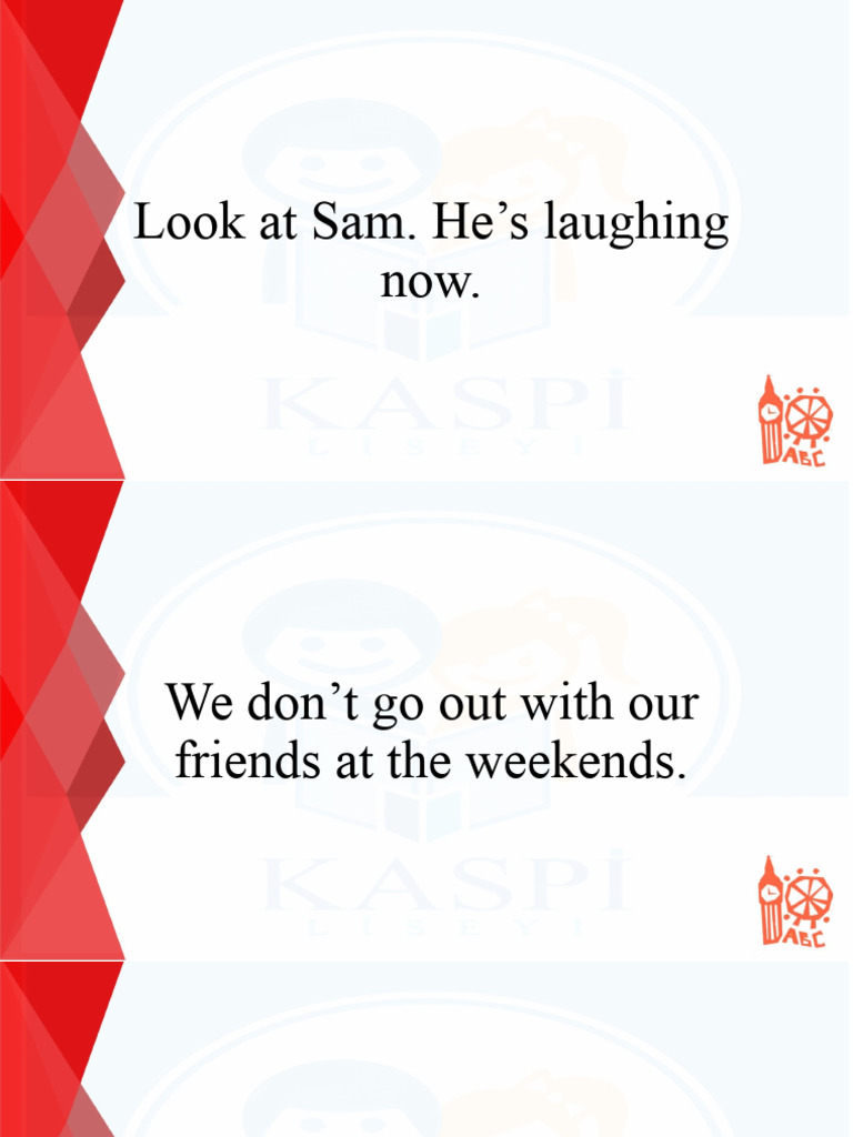 PR Simple Amd Continuous Progressive and Non Progressive Verbs | PDF