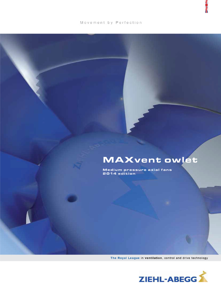 Catalogue MAXventowlet Medium Pressure Axial Fans | PDF