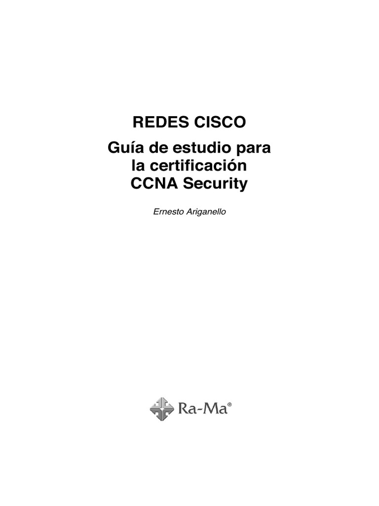 REDES CISCO Guia de Estudio para La Cert | PDF REDES CISCO Guia de Estudio para La Cert | PDF