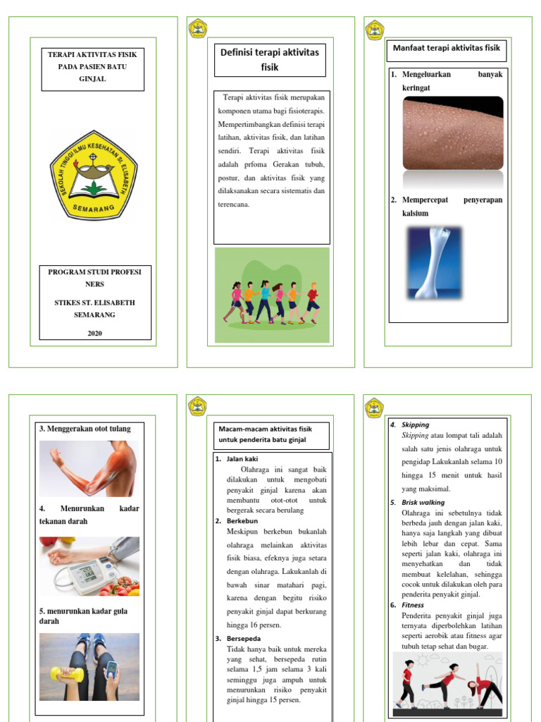 Leaflet (Tri Widya) | PDF