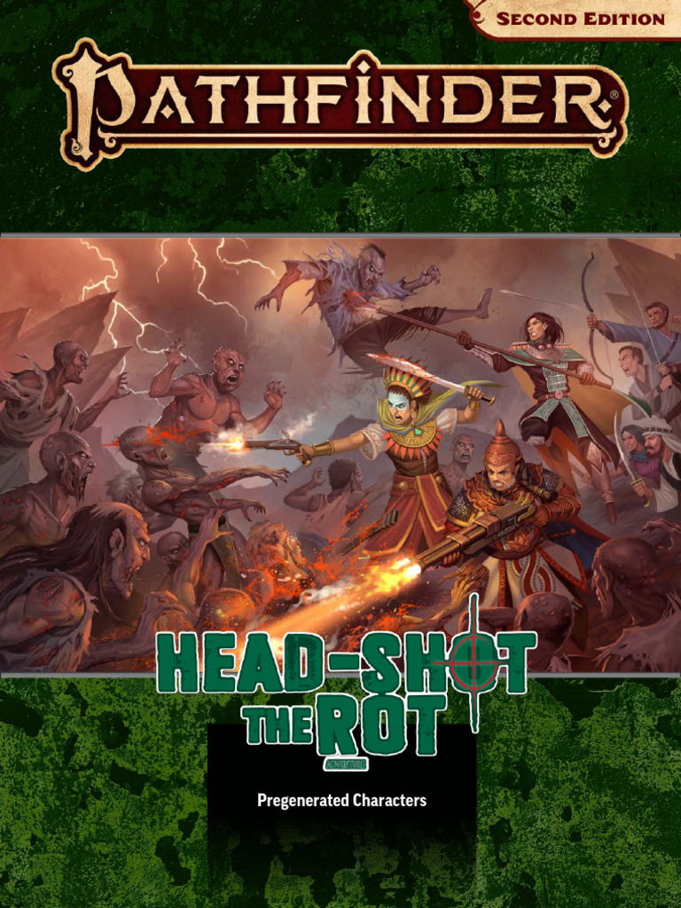PZOPF1003E Headshot The Rot Pregens | PDF
