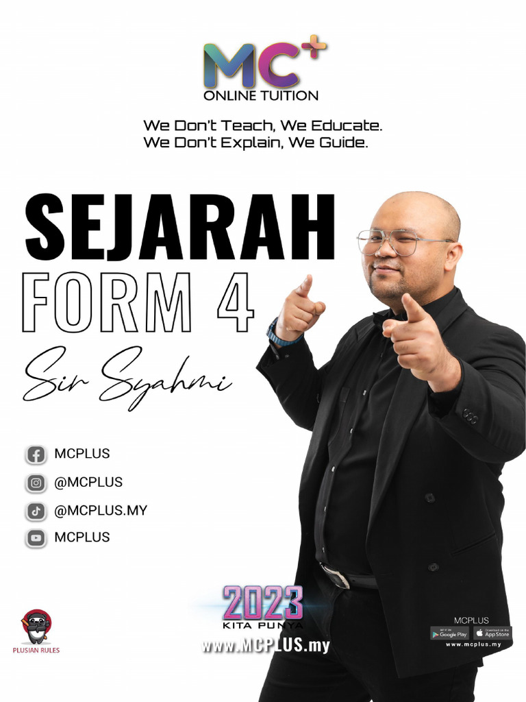 Form 4 Sej MR Syahmi 23.02.2023 | PDF