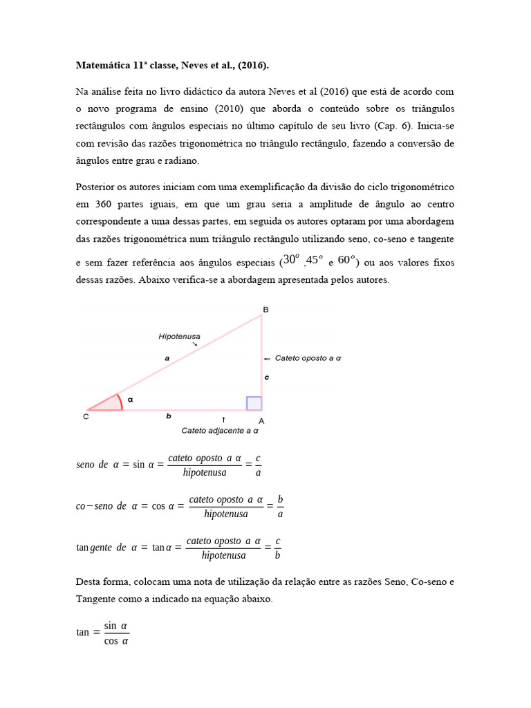 Matemática 11 Classe Estudo | PDF