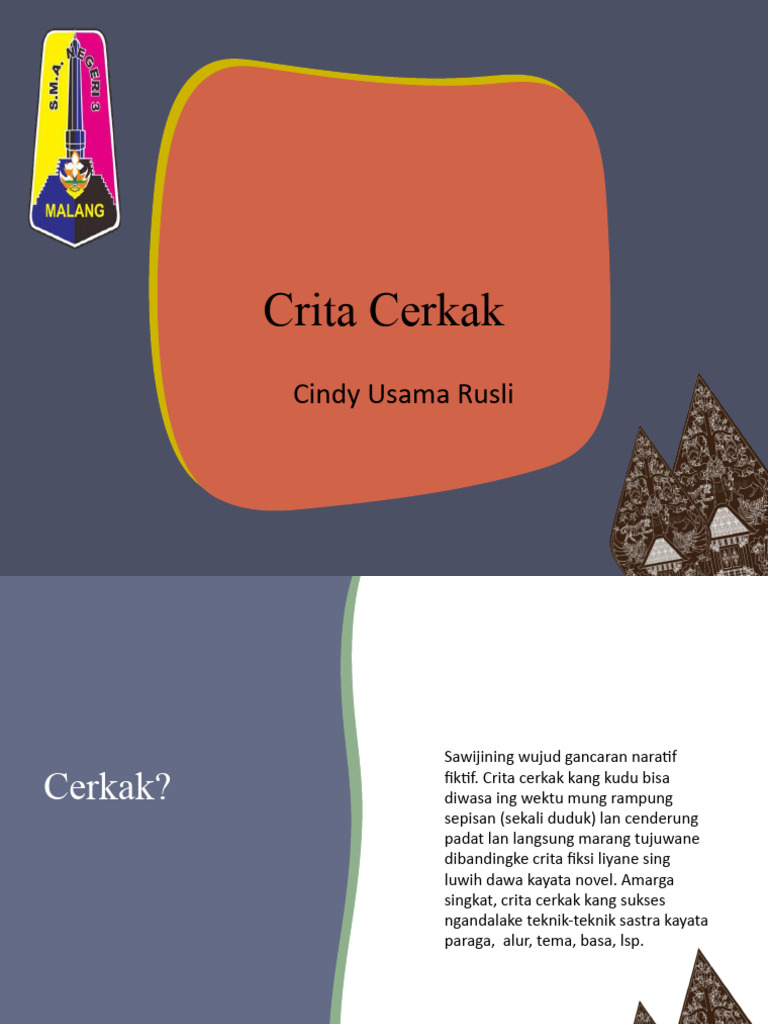 Crita Cerkak | PDF