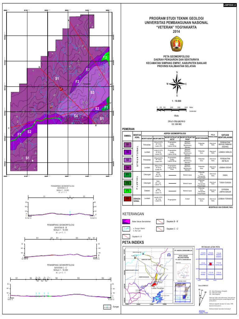 Lampiran I.2 Peta Geomorfologi | PDF