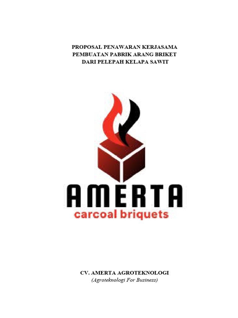 Kerjasama Pabrik Arang Briket Sawit | PDF | Teknologi & Rekayasa
