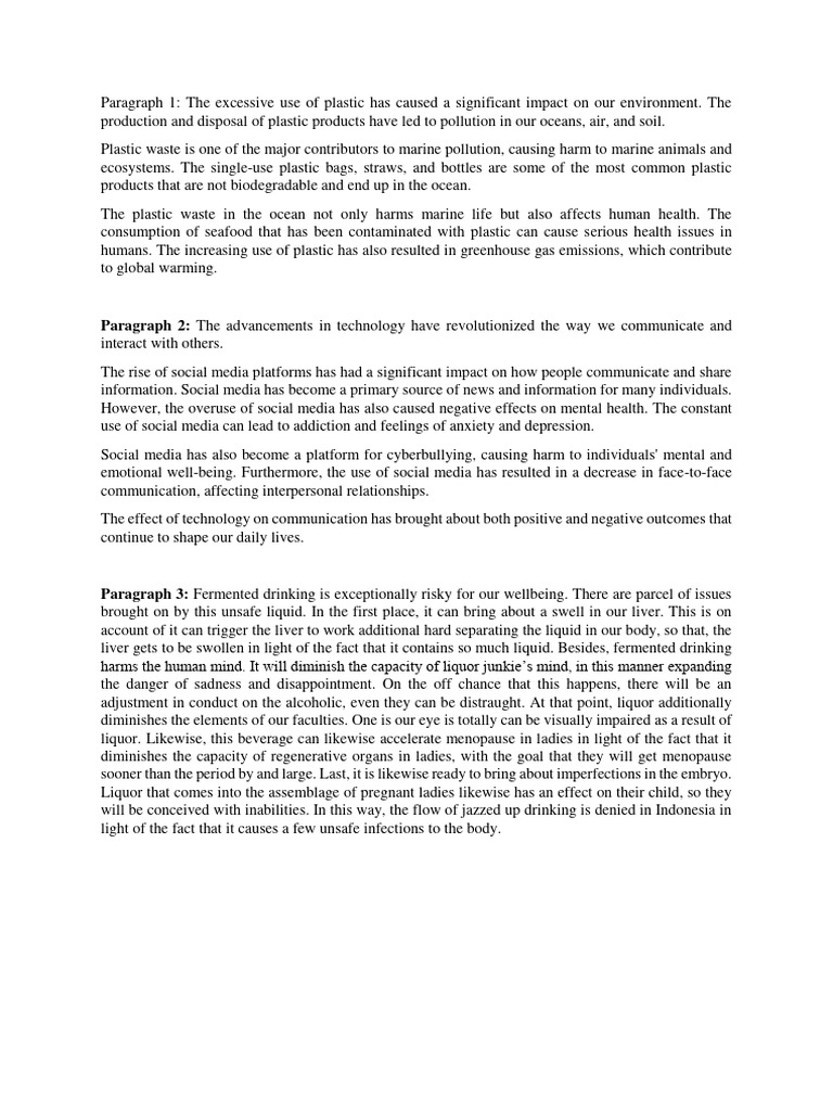 Teks Cause and Effect | PDF