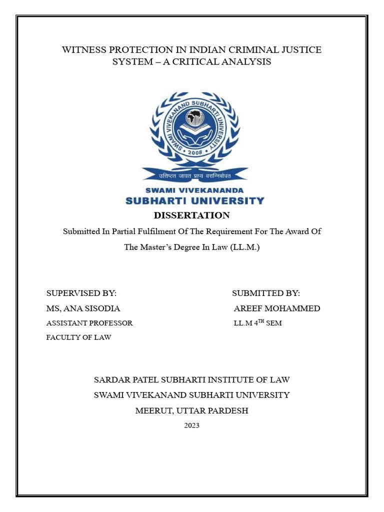 Abstact Dissertation | PDF | Social Science