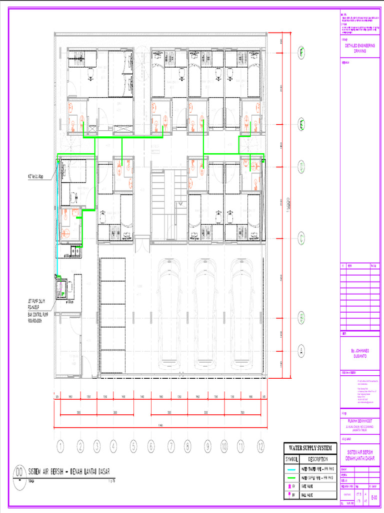 Rumah Kos - MEP - Air Bersih-R1 | PDF