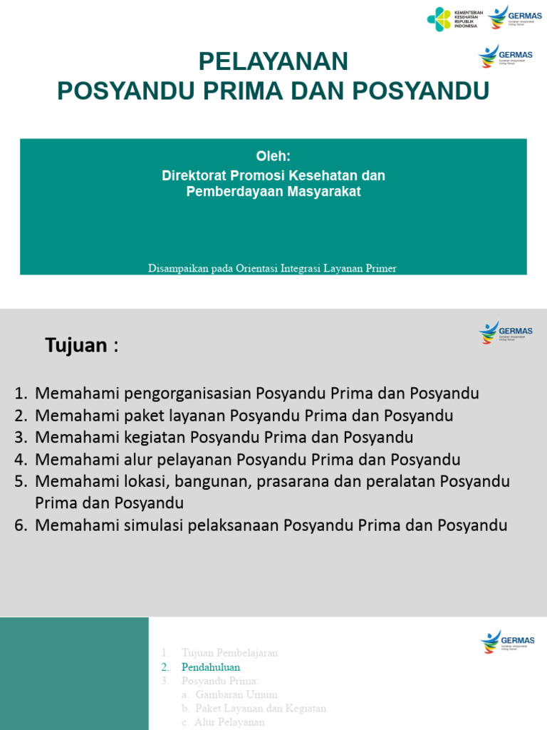 Posyandu Prima | PDF