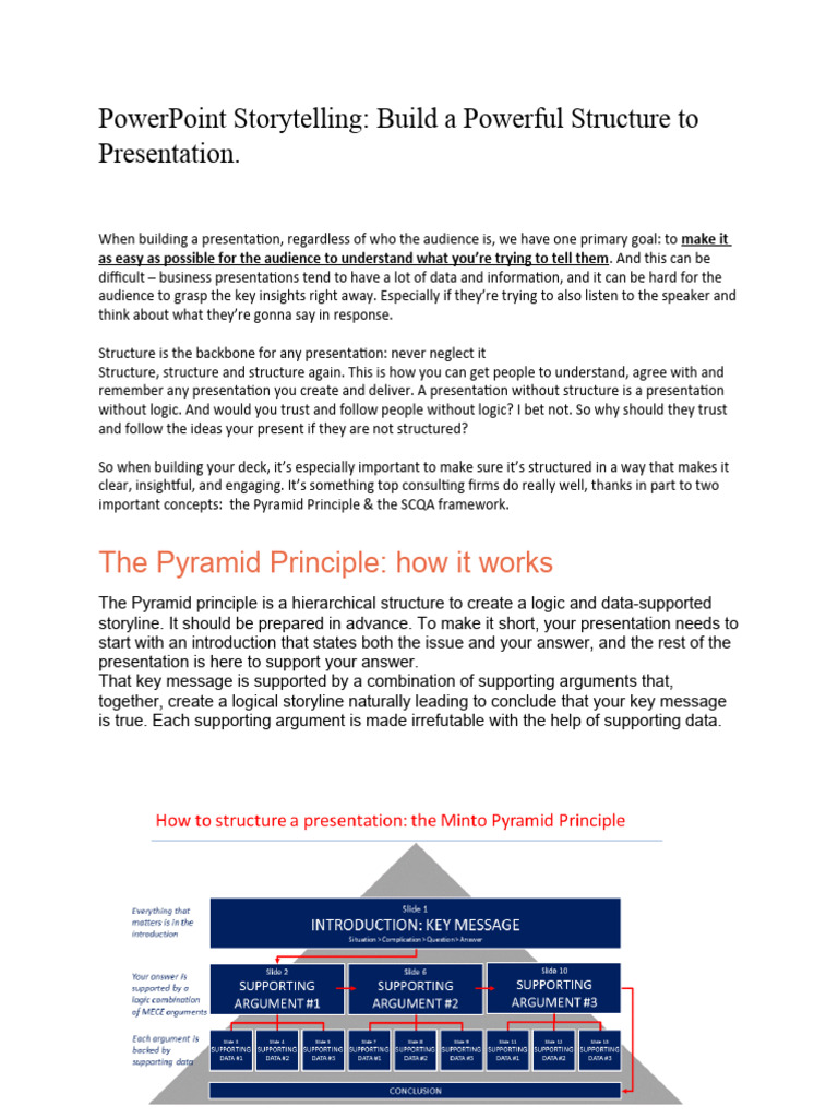 PowerPoint Storytelling | PDF | Career & Growth