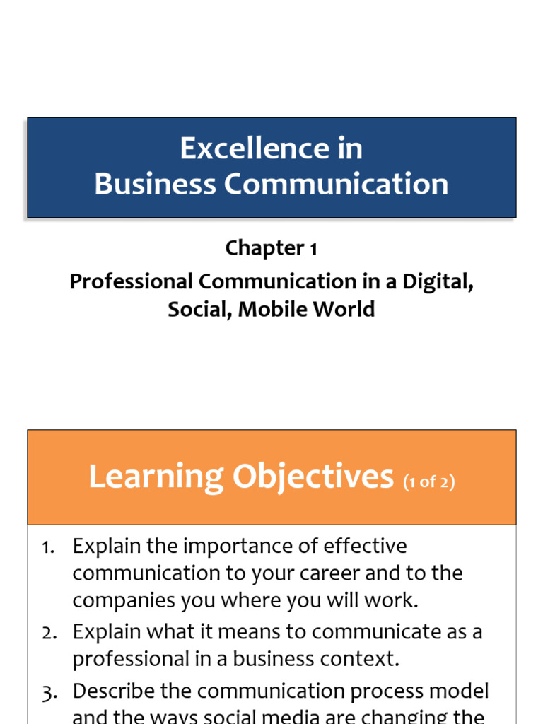 01 Professional Communication | PDF