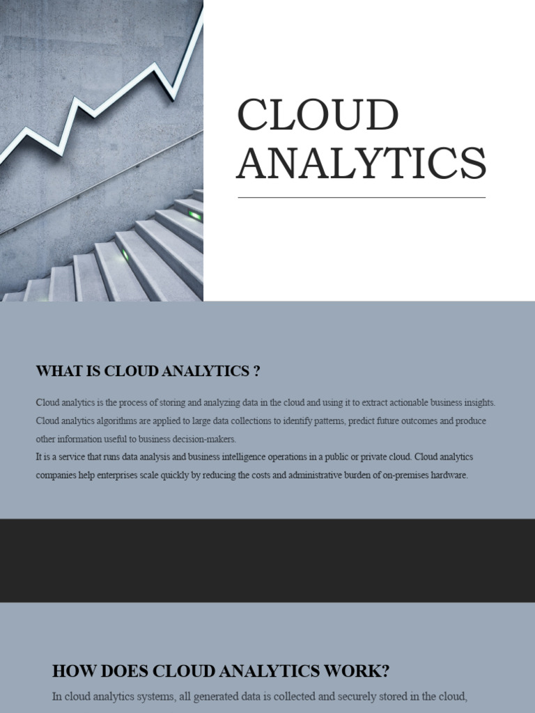 Cloud Analytics | PDF