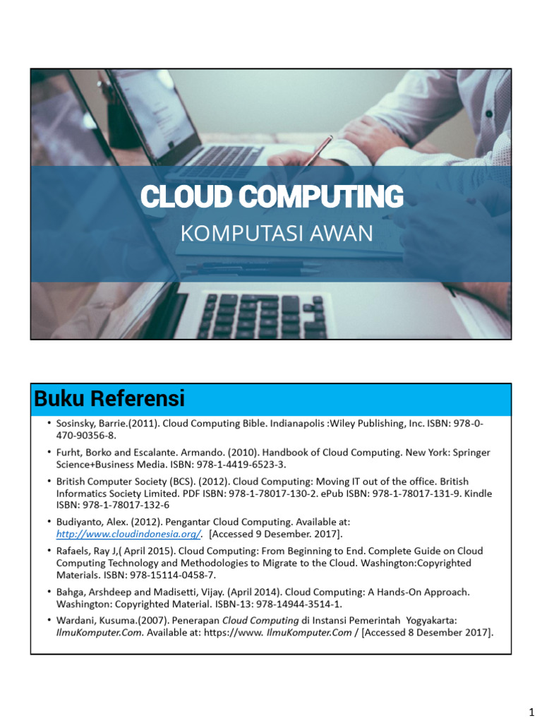 Adi Sopian S Kom M Kom 25092023022501 Pertemuan 1 - Mengenal Cloud Computing | PDF | Cloud ...