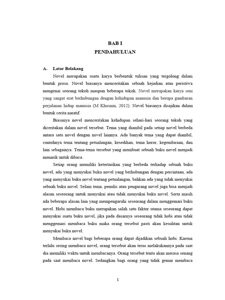 BAB 1 KTI Ahmad Fitria Ramadhani | PDF