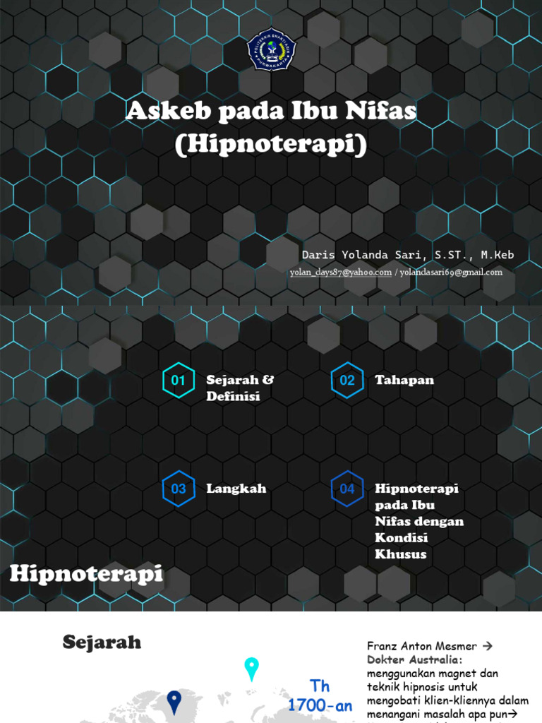 Askeb NIfas Pertemuan 3 (Hipnoterapi) Bu Daris | PDF