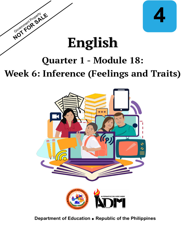 Eng4 q1 Mod18 Inference-Feelings-And-Traits v3 | PDF | Knowledge