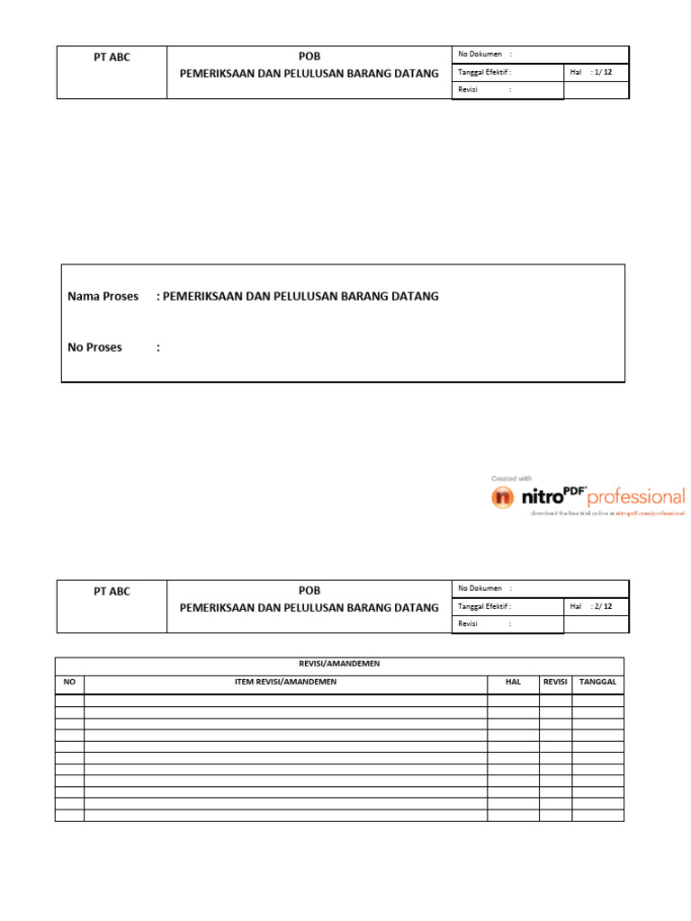 Lampiran An.I.2 Tentang Contoh POB Pelulusan Bets | PDF