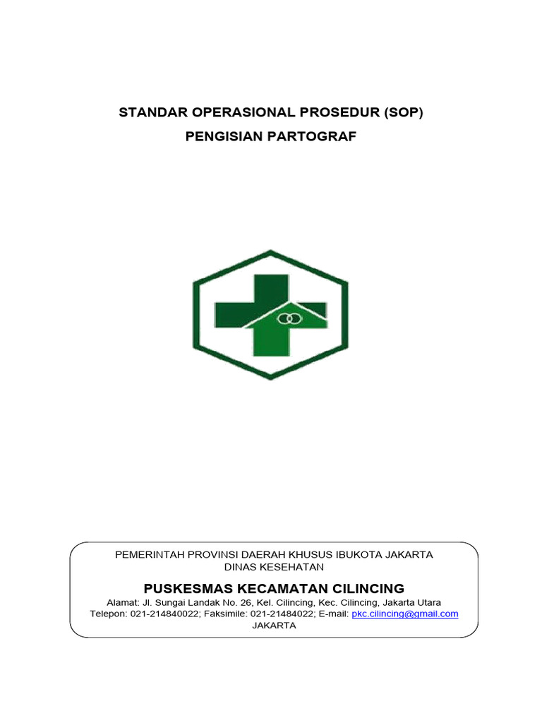 Sop Pengisian Partograf | PDF