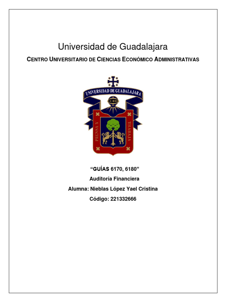 Guías 6170, 6180 | PDF | Auditoría | Contralor