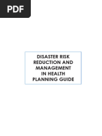 DRRM-H Planning Guide - May 10 | PDF | Emergency Management | Hazards